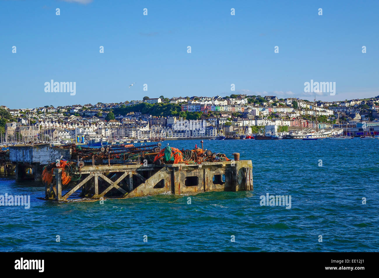 Brixham town hi-res stock photography and images - Alamy