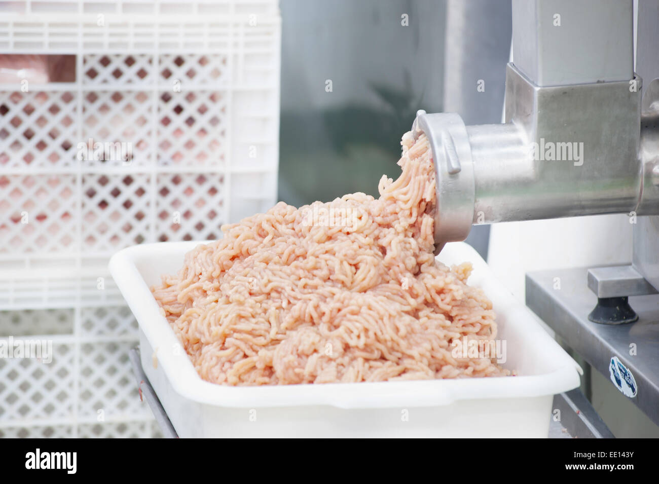 Mixing minced meat hi-res stock photography and images - Alamy