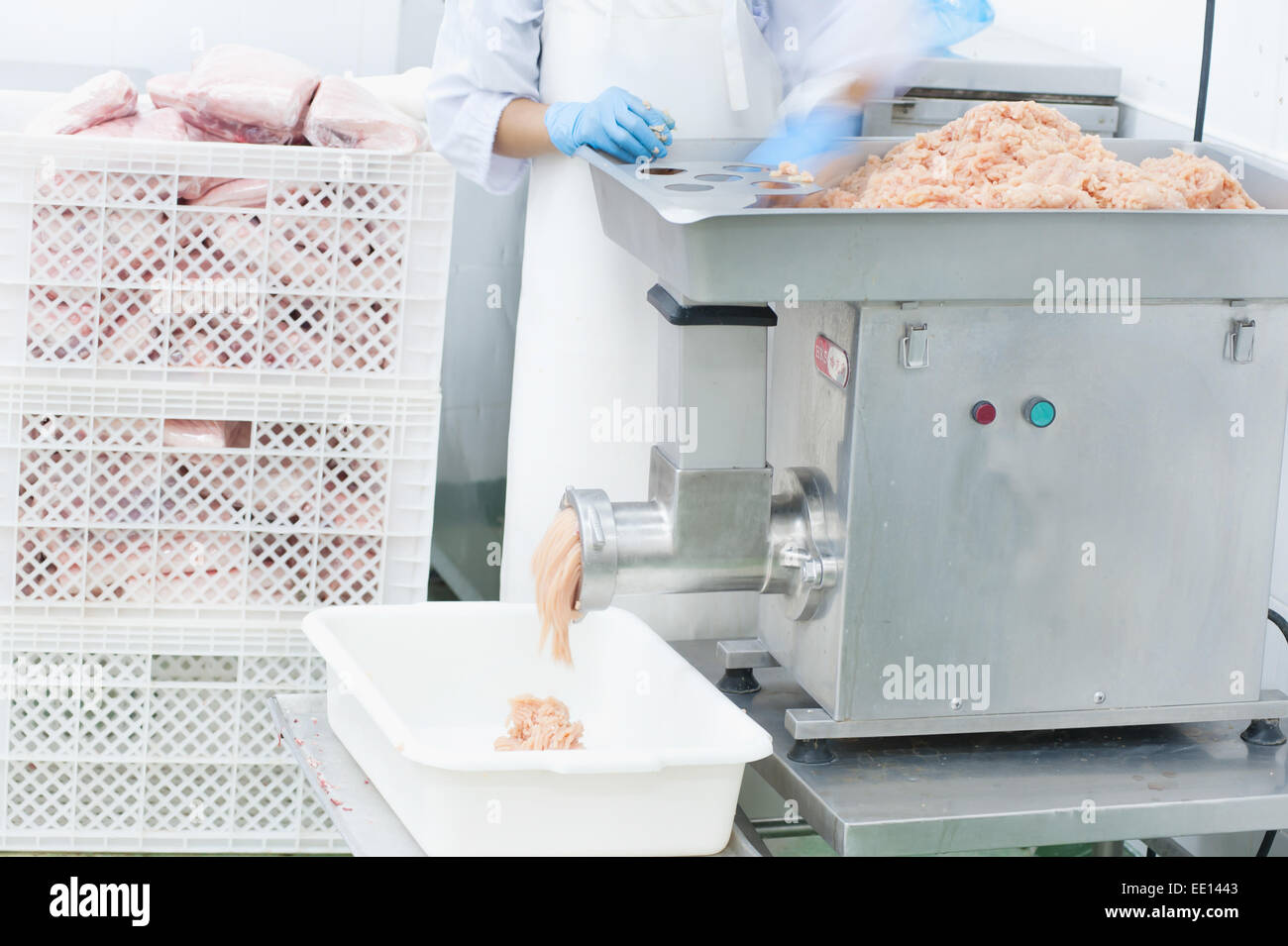 Mincing meat hi-res stock photography and images - Alamy