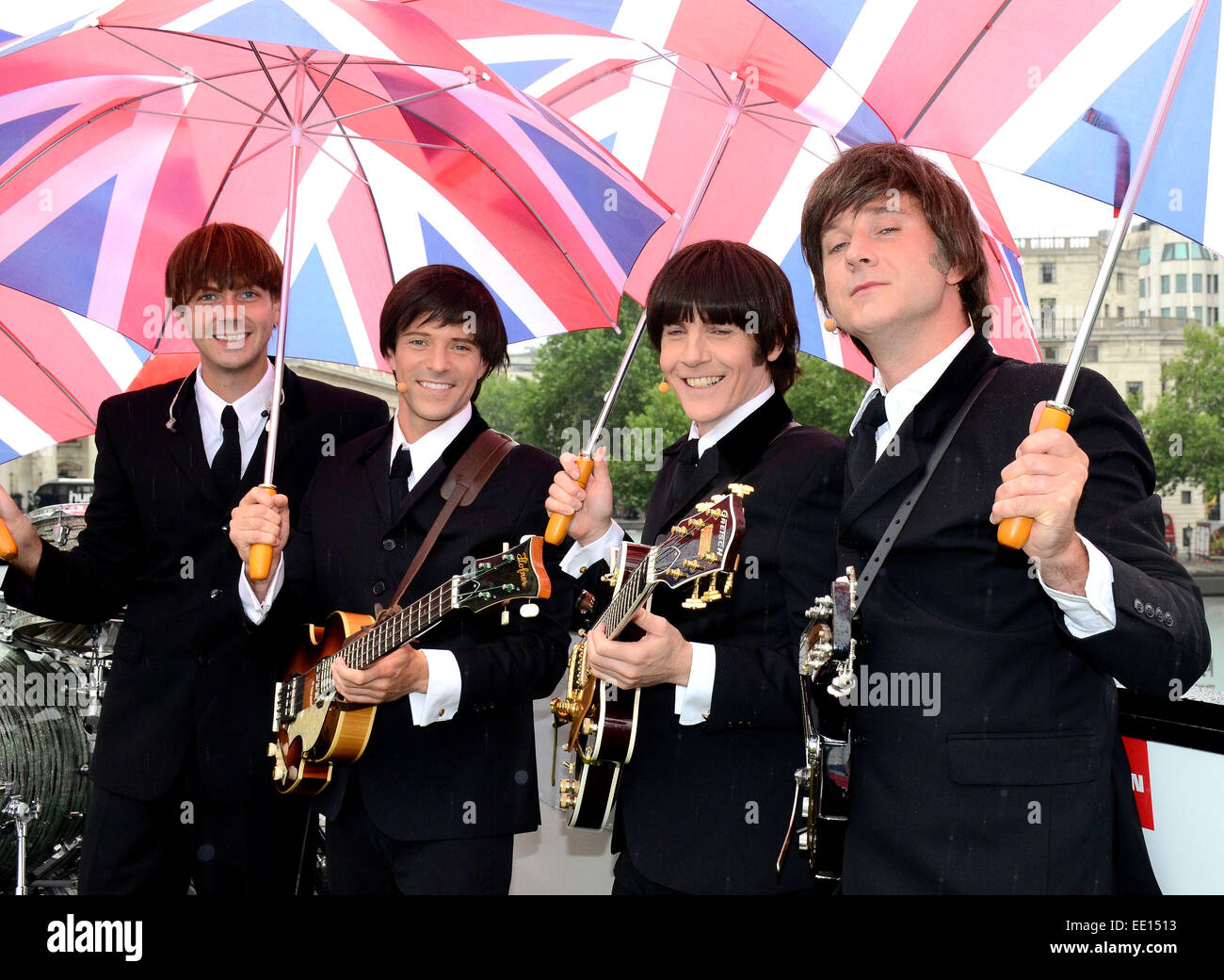 'Let It Be' Photocall to publicise the transfer of the Beatles Musical ...