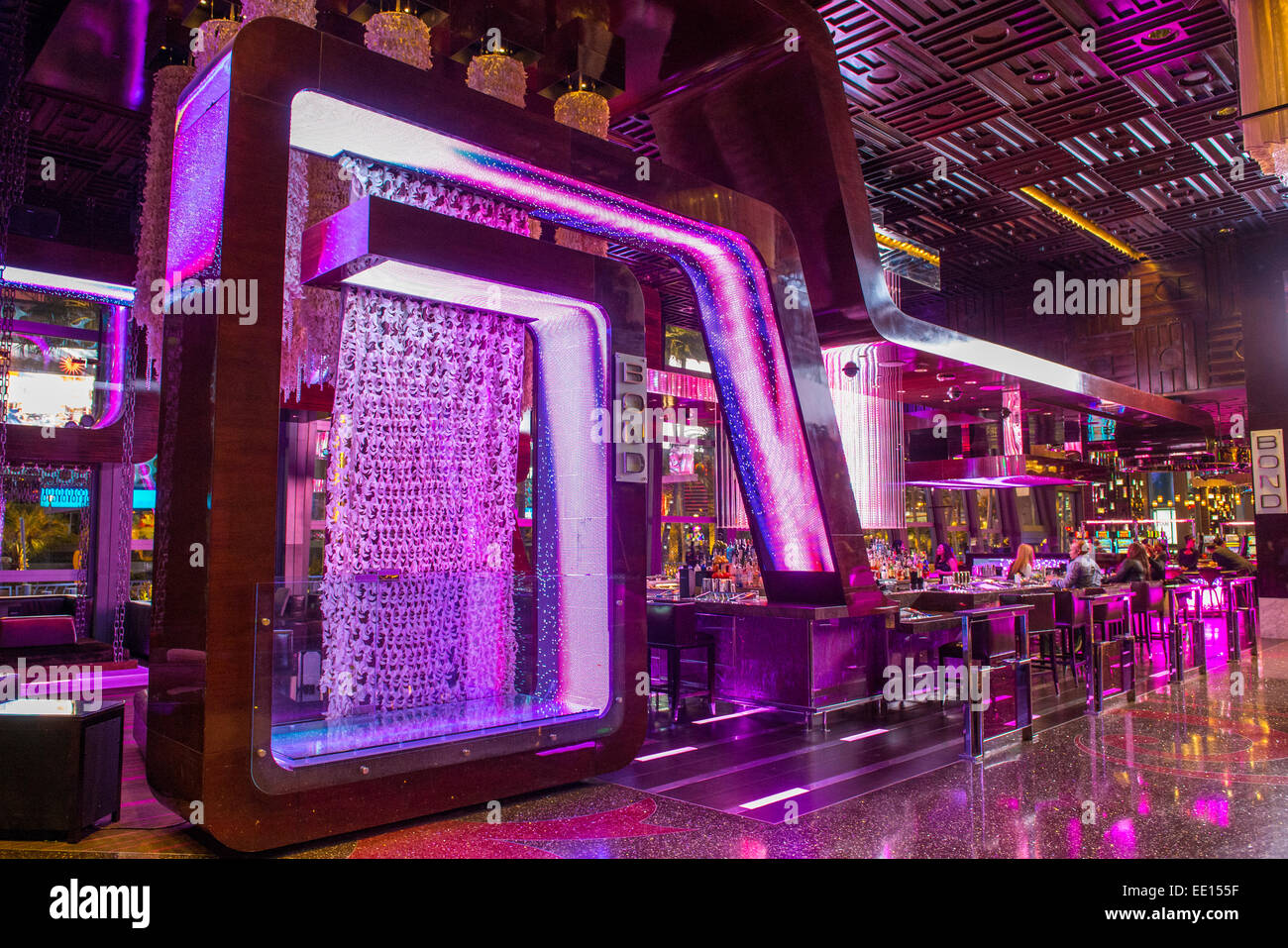 The Interior of Cosmopolitan hotel and casino in Las Vegas Stock Photo ...