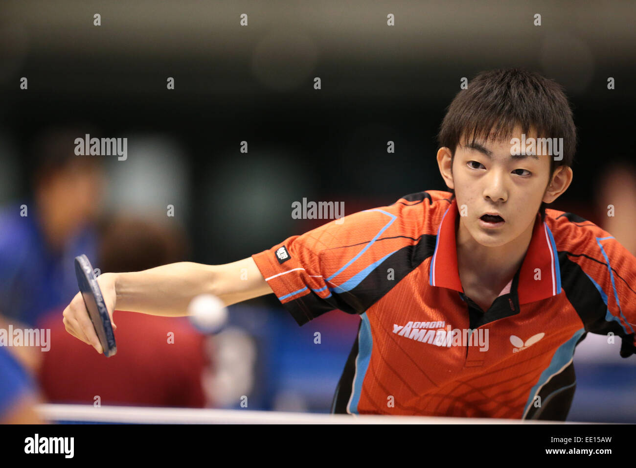 Tokyo Metropolitan Gymnasium, Tokyo, Japan. 12th Jan, 2015. Haruto Sato, January 12, 2015 ...