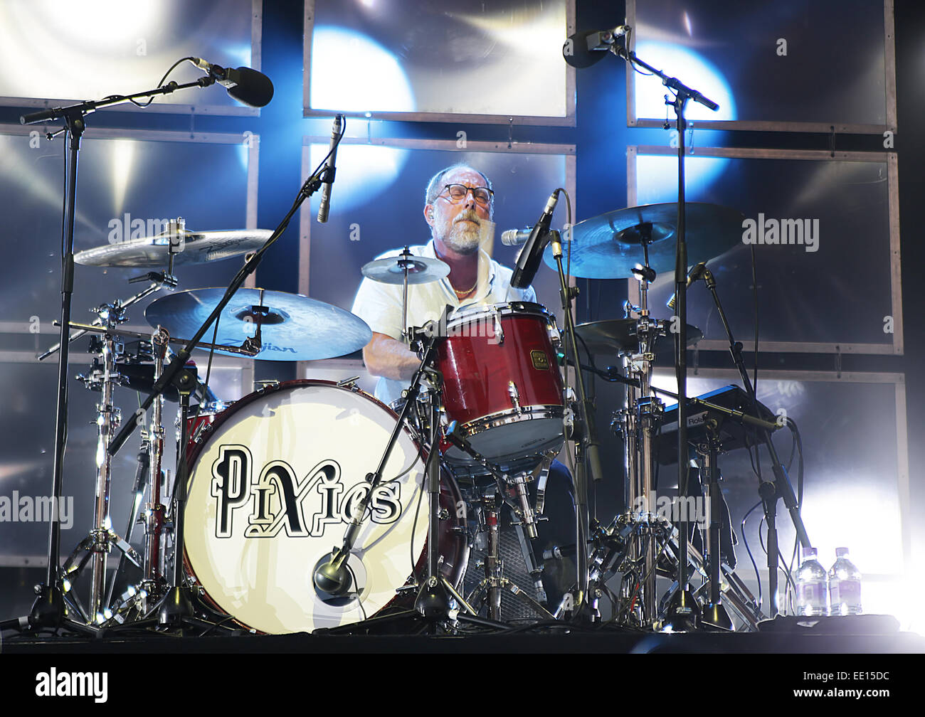 The Pixies Performing at 'Summer in the City' at Manchester Castlefield ...