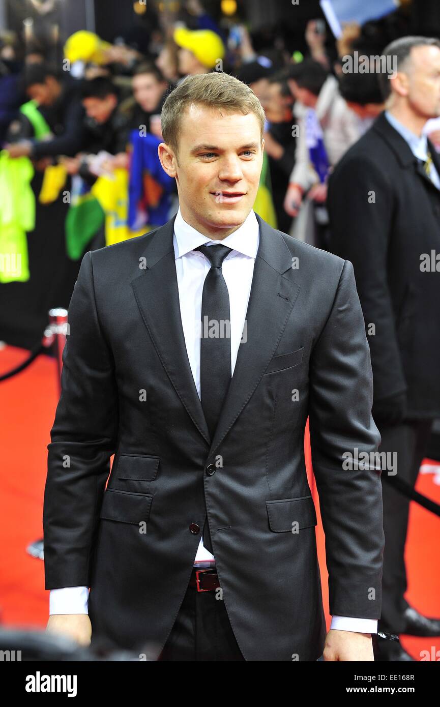 Zurich, Switzerland. 12th Jan, 2015. MANUEL NEUER poses for photos with ...