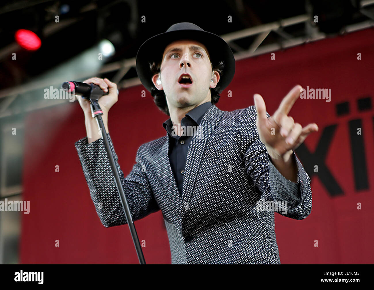 Maximo Park Performing at 'Summer in the City' at Manchester ...