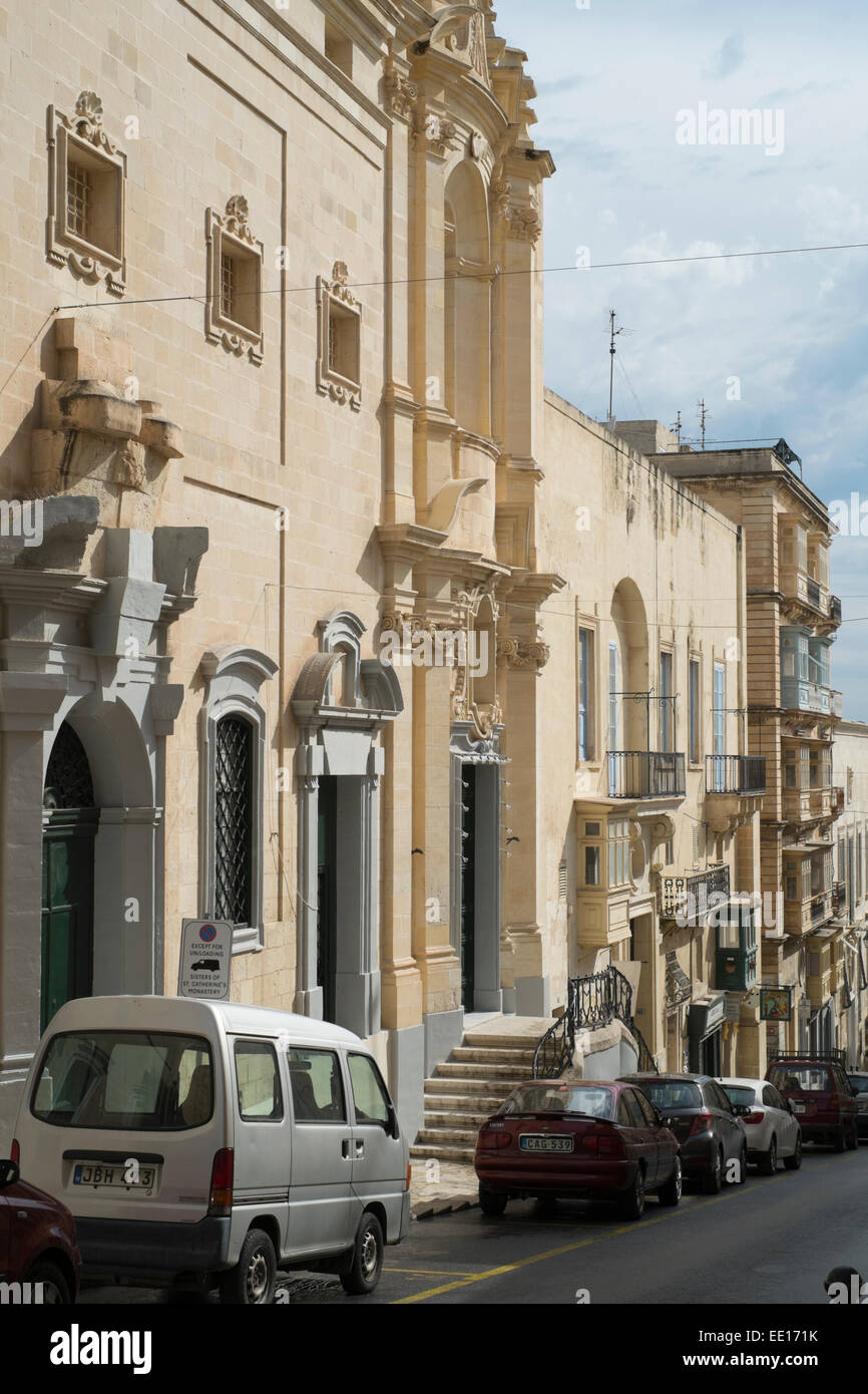 Merchants street valletta malta hi-res stock photography and images - Alamy