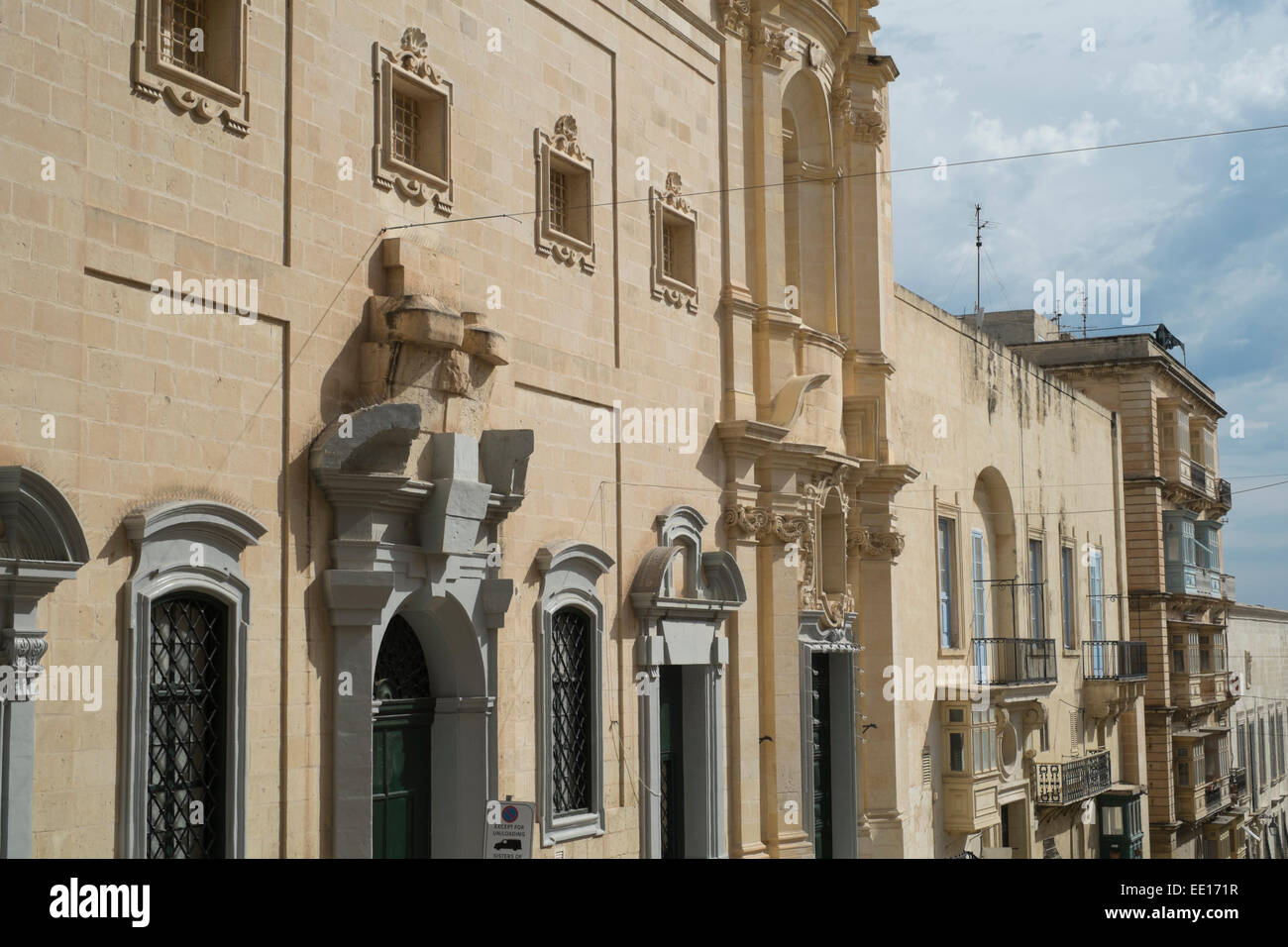 Merchants street valletta malta hi-res stock photography and images - Alamy
