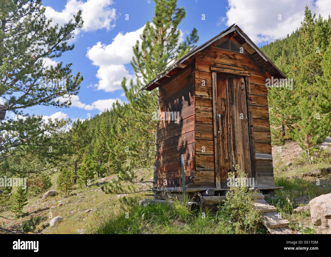 Old western mining town in black and white hi-res stock photography and ...