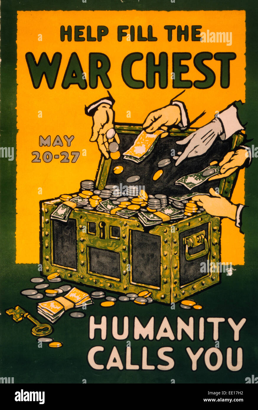Help fill the war chest Humanity calls you, May 20-27, 1917 - World War ...