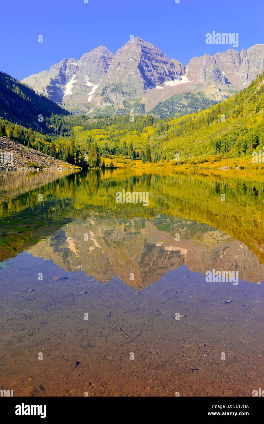 Colorado maroon bells fishing hi-res stock photography and images - Alamy