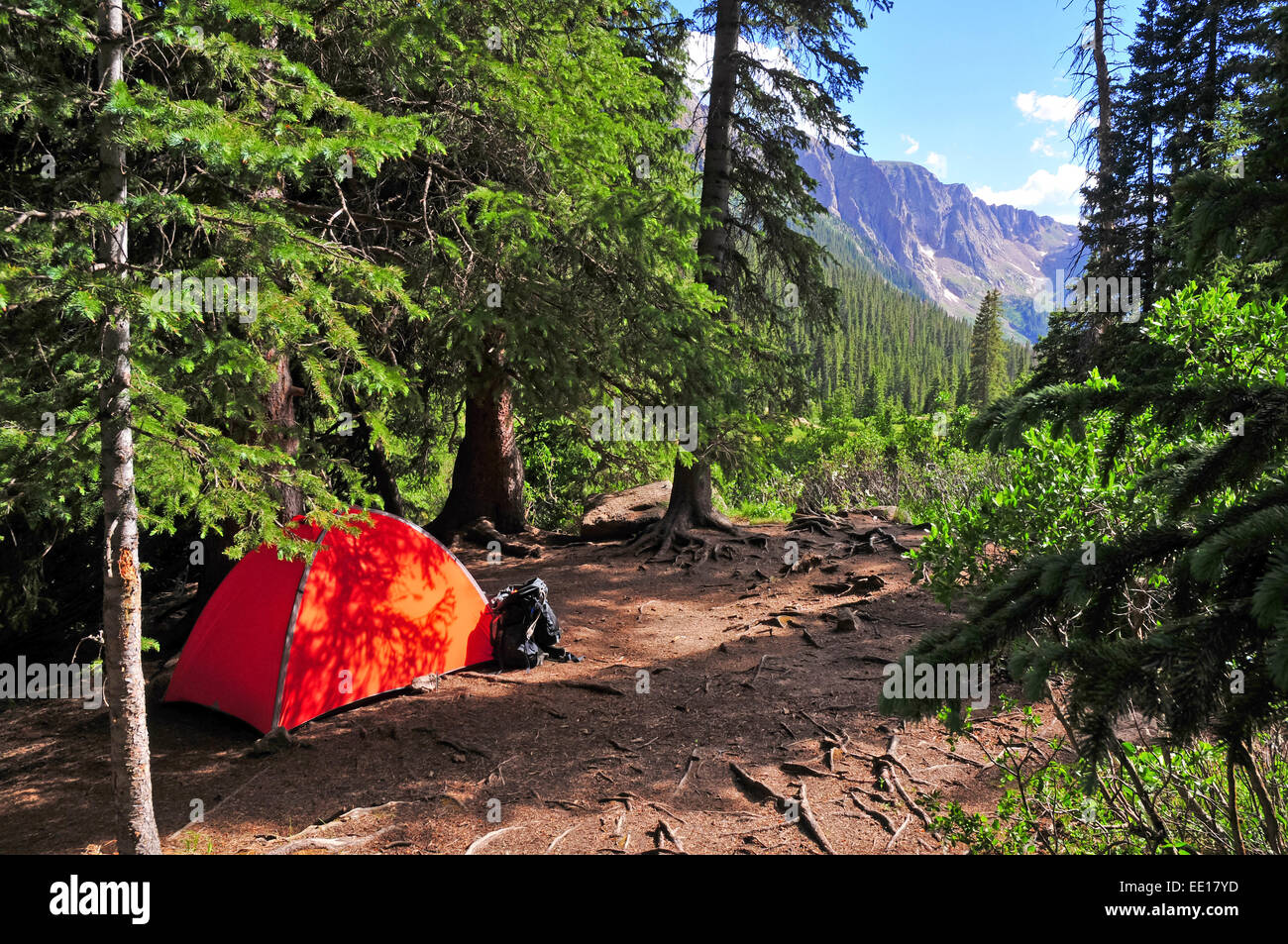 Our camping scene hi-res stock photography and images - Alamy