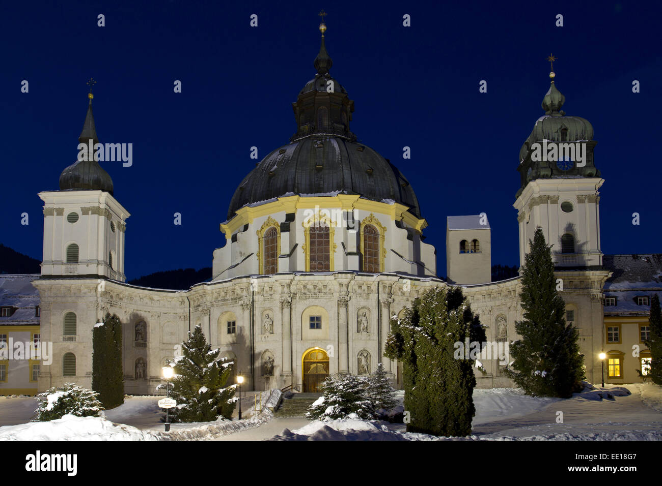 Kloster ettal kuppel hi-res stock photography and images - Alamy