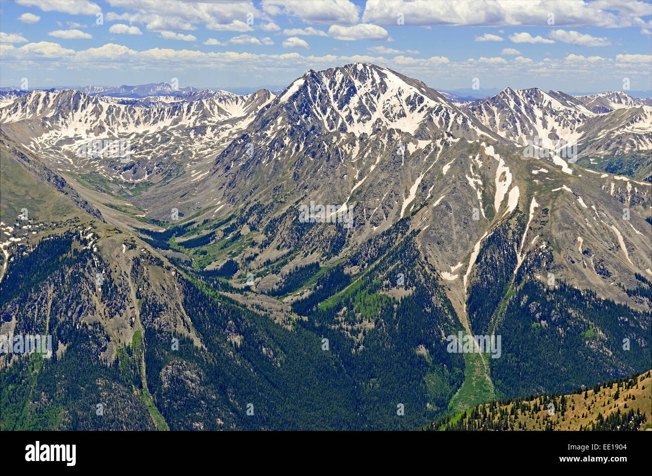 Alpine landscape in Colorado, Rocky Mountains Stock Photo - Alamy