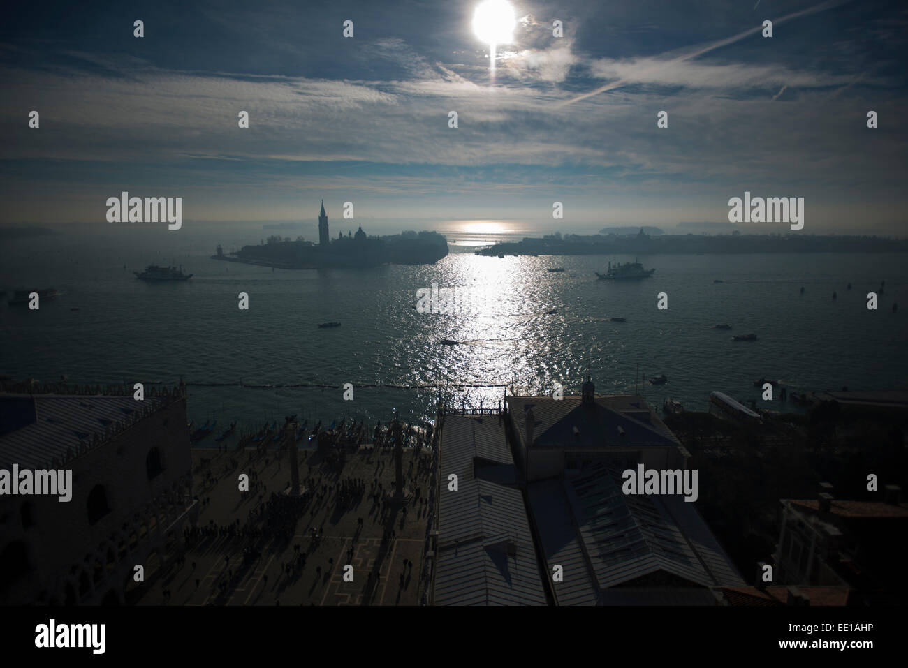 Sunrise in Venice Stock Photo - Alamy