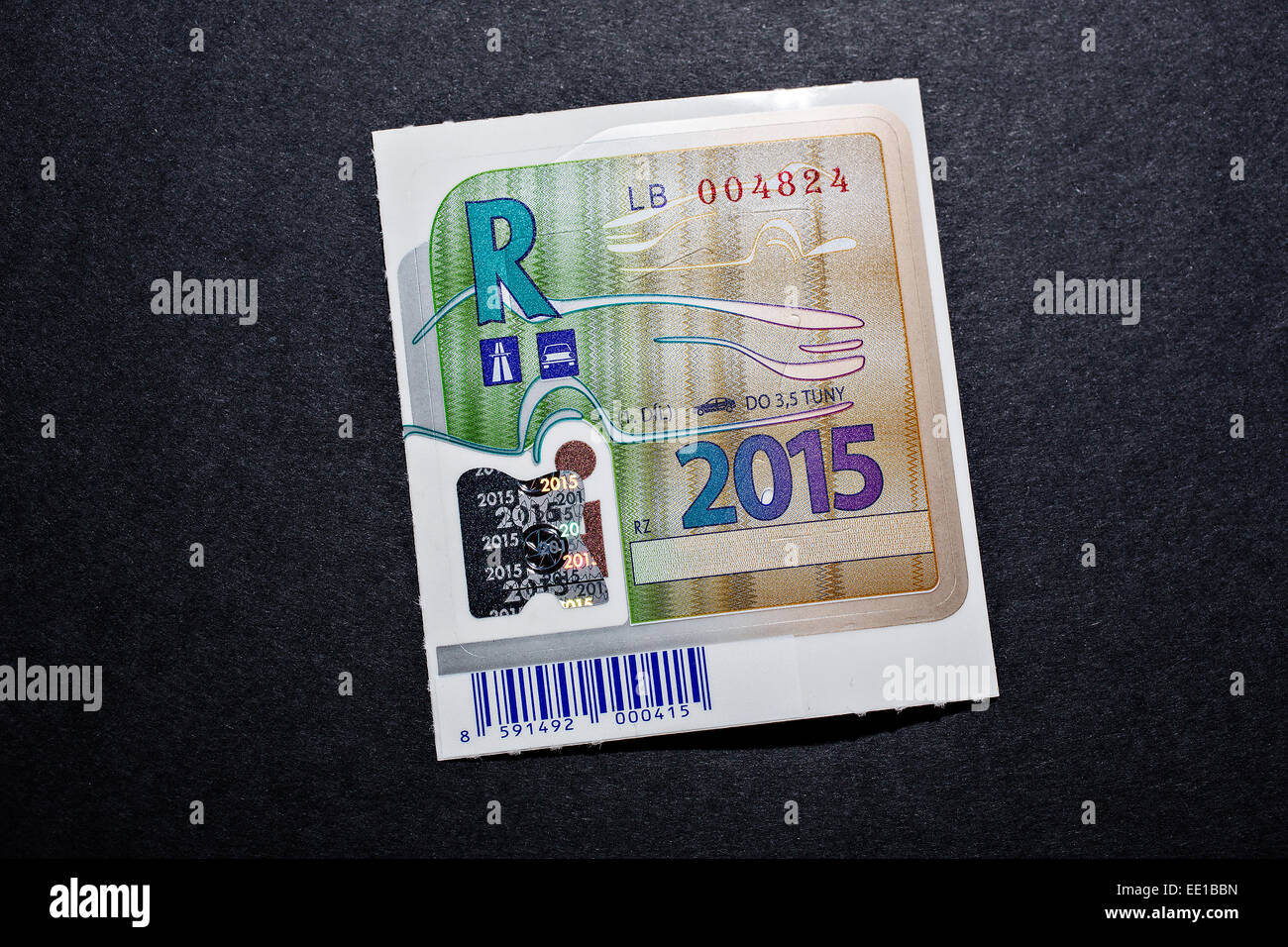 Toll Sticker High Resolution Stock Photography and Images - Alamy