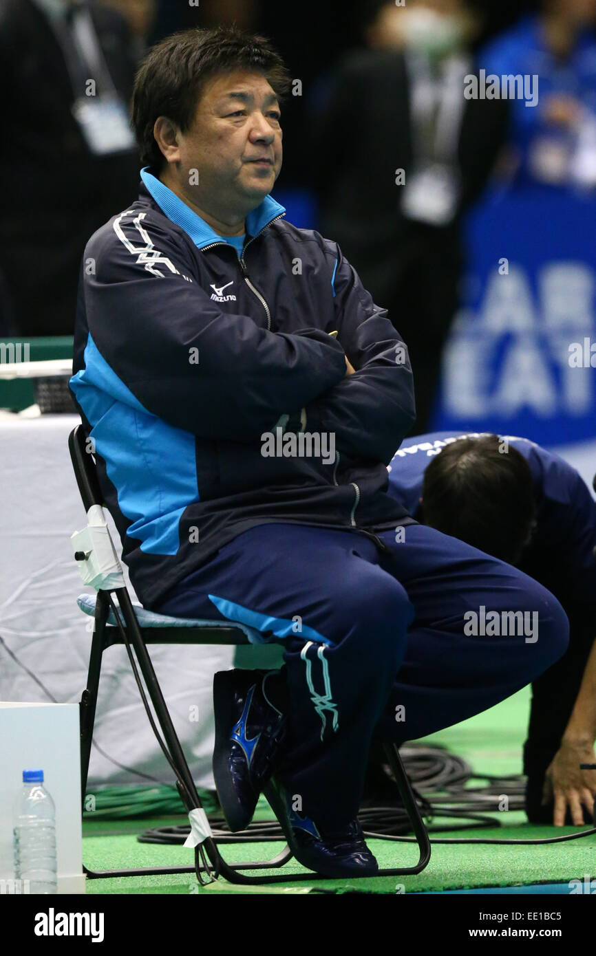 Tokyo Metropolitan Gymnasium, Tokyo, Japan. 11th Jan, 2015. Tetsuji ...