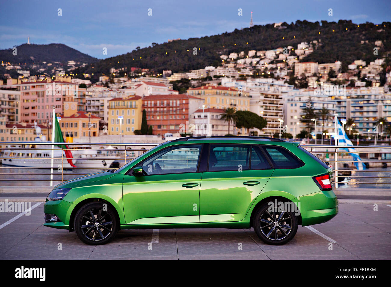 Skoda Fabia Combi, third generation Stock Photo - Alamy