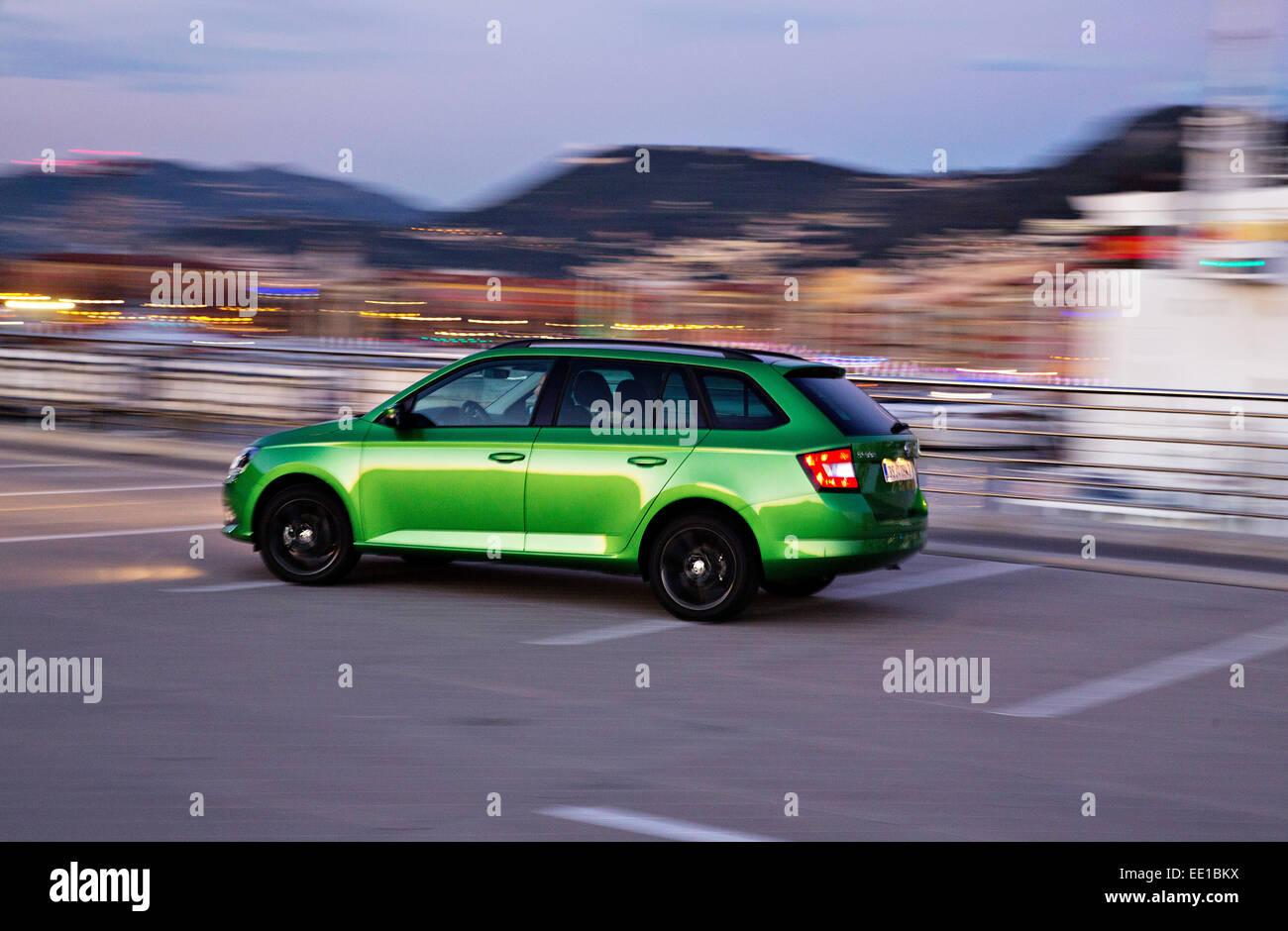 Skoda Fabia Combi, third generation Stock Photo - Alamy