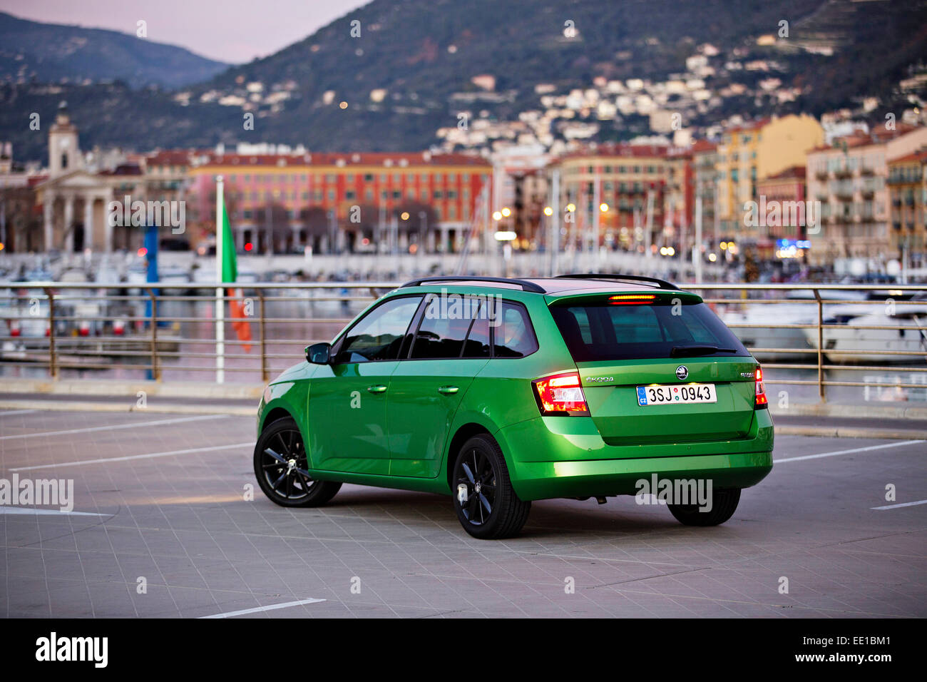 Skoda Fabia Combi, third generation Stock Photo - Alamy