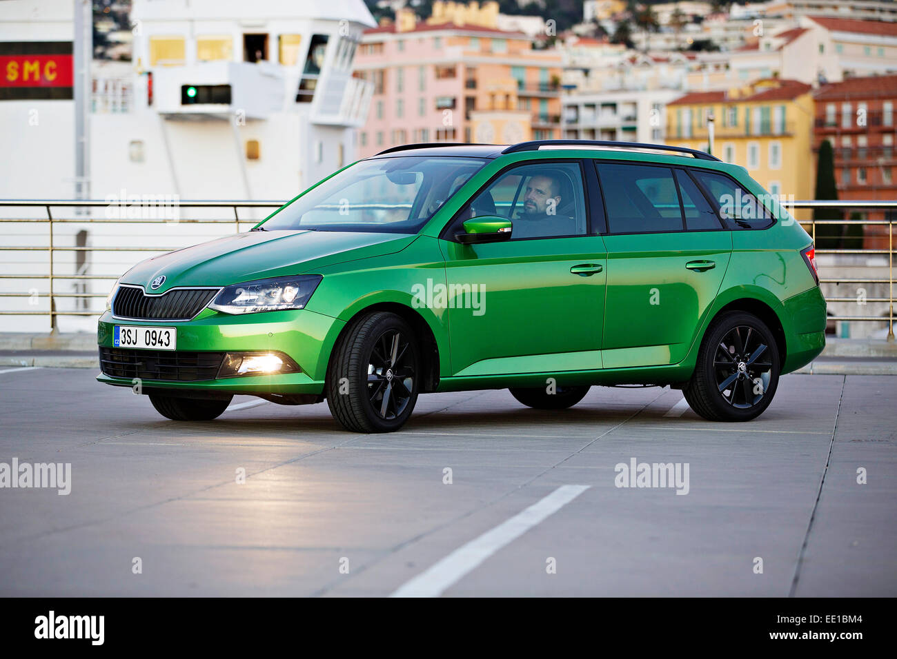 Skoda Fabia Combi, third generation Stock Photo - Alamy