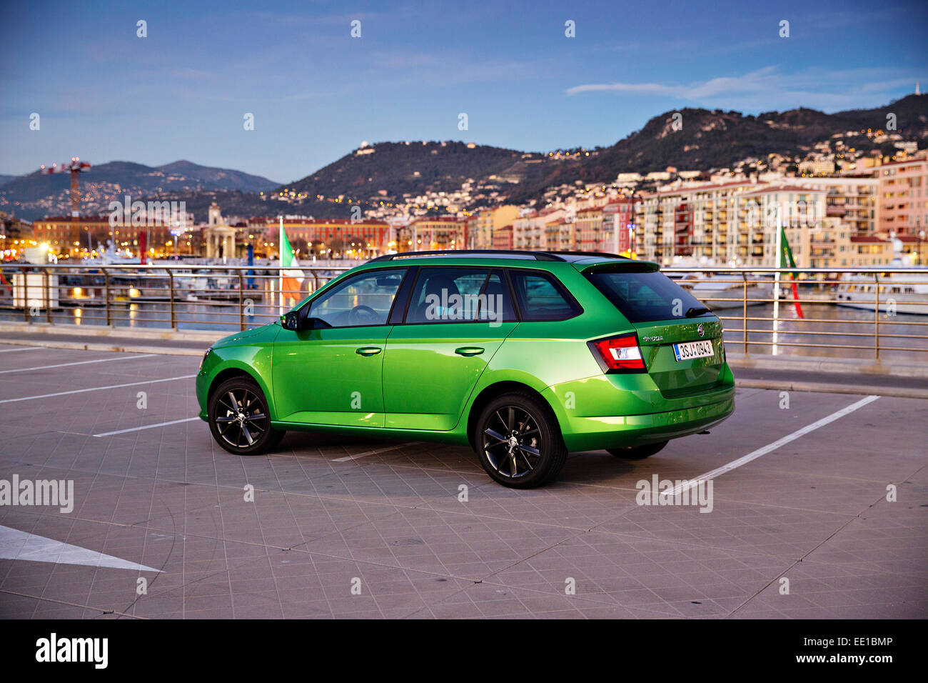 Skoda Fabia Combi, third generation Stock Photo - Alamy