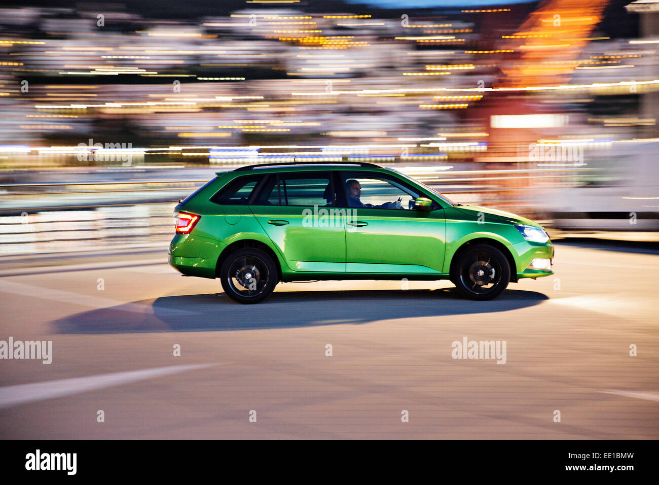 Skoda Fabia Combi, third generation Stock Photo - Alamy