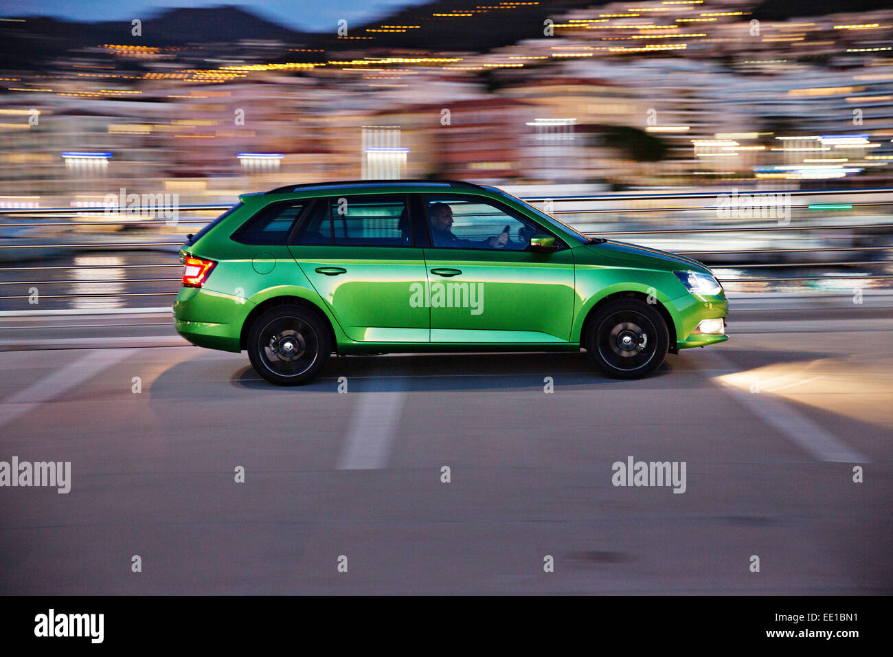 Skoda Fabia Combi, third generation Stock Photo - Alamy