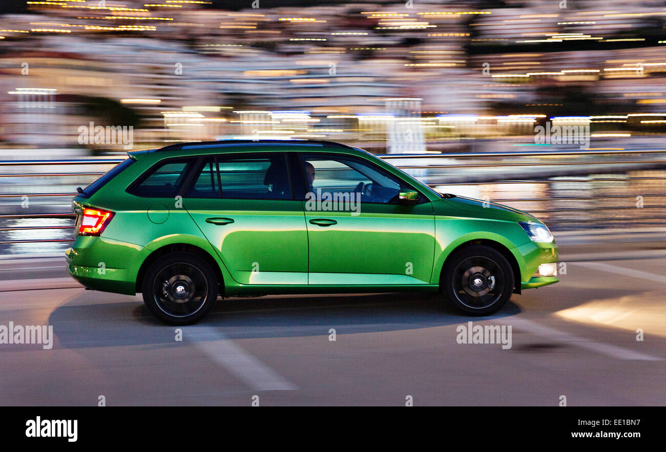 Skoda Fabia Combi, third generation Stock Photo - Alamy