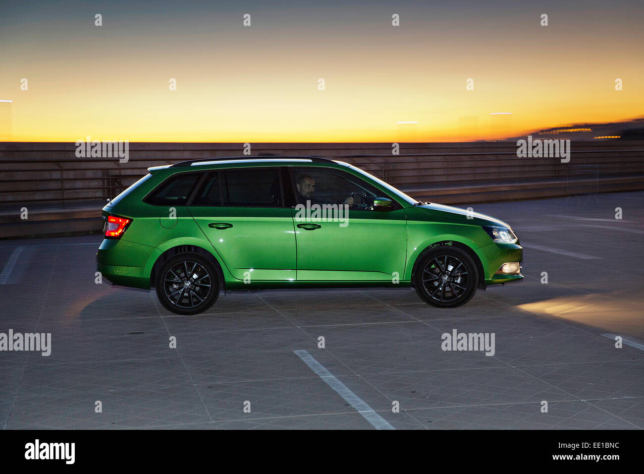 Skoda Fabia Combi, third generation Stock Photo - Alamy