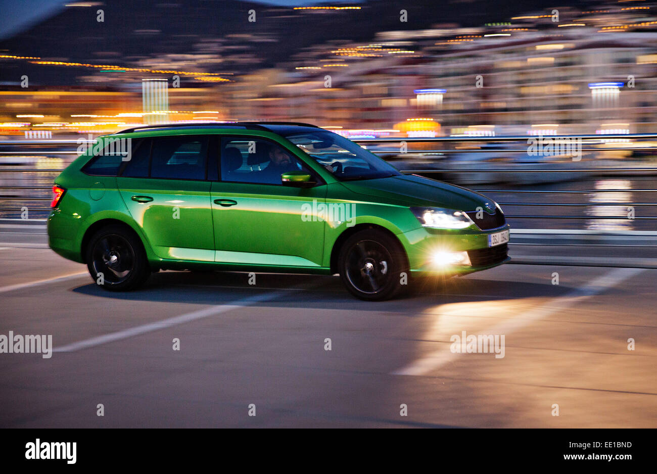 Skoda Fabia Combi, third generation Stock Photo - Alamy