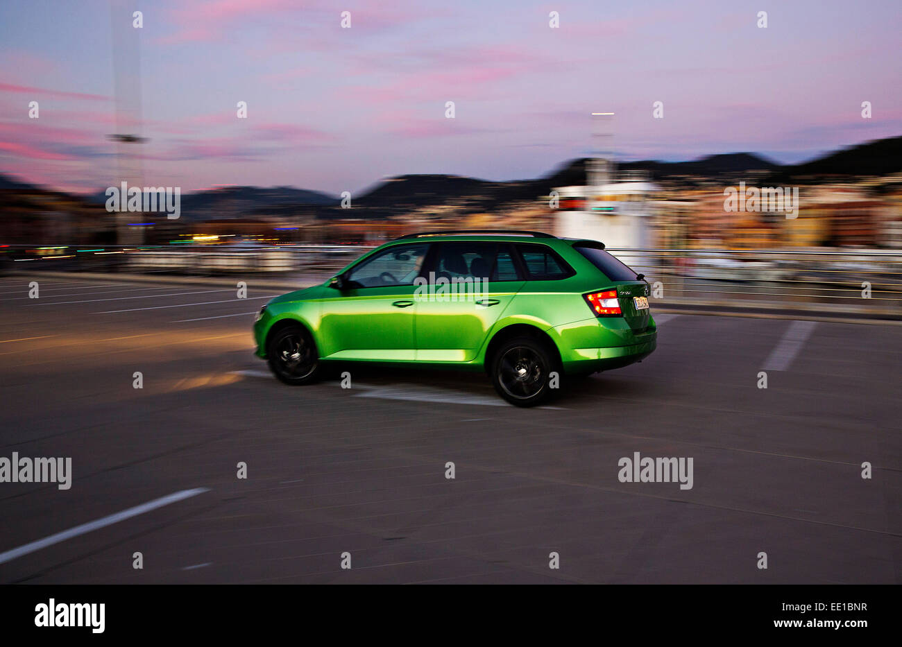 Skoda Fabia Combi, third generation Stock Photo - Alamy