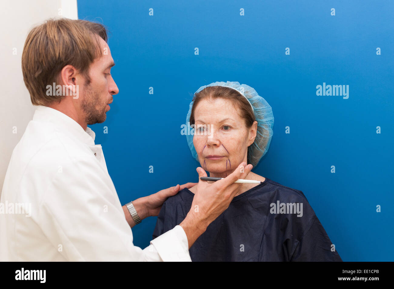FACIAL PLASTIC SURGERY Stock Photo - Alamy