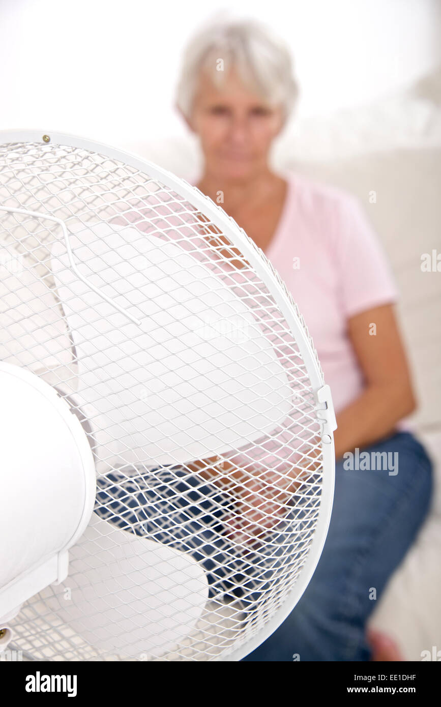 Elderly fan hi-res stock photography and images - Alamy