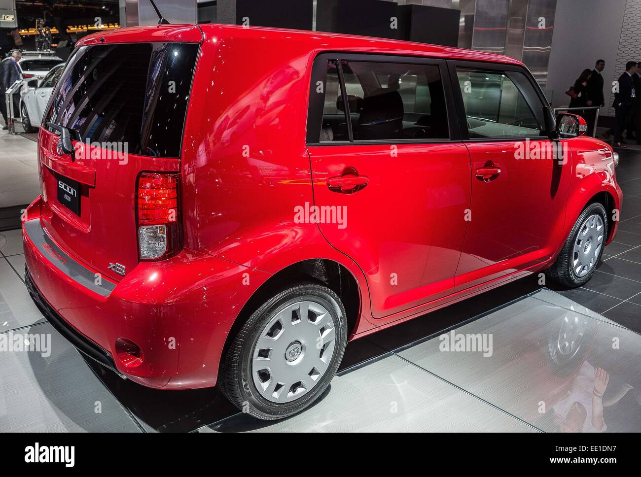 Detroit, MI, USA. 12th Jan, 2015. Scion xB stands strong at the North ...