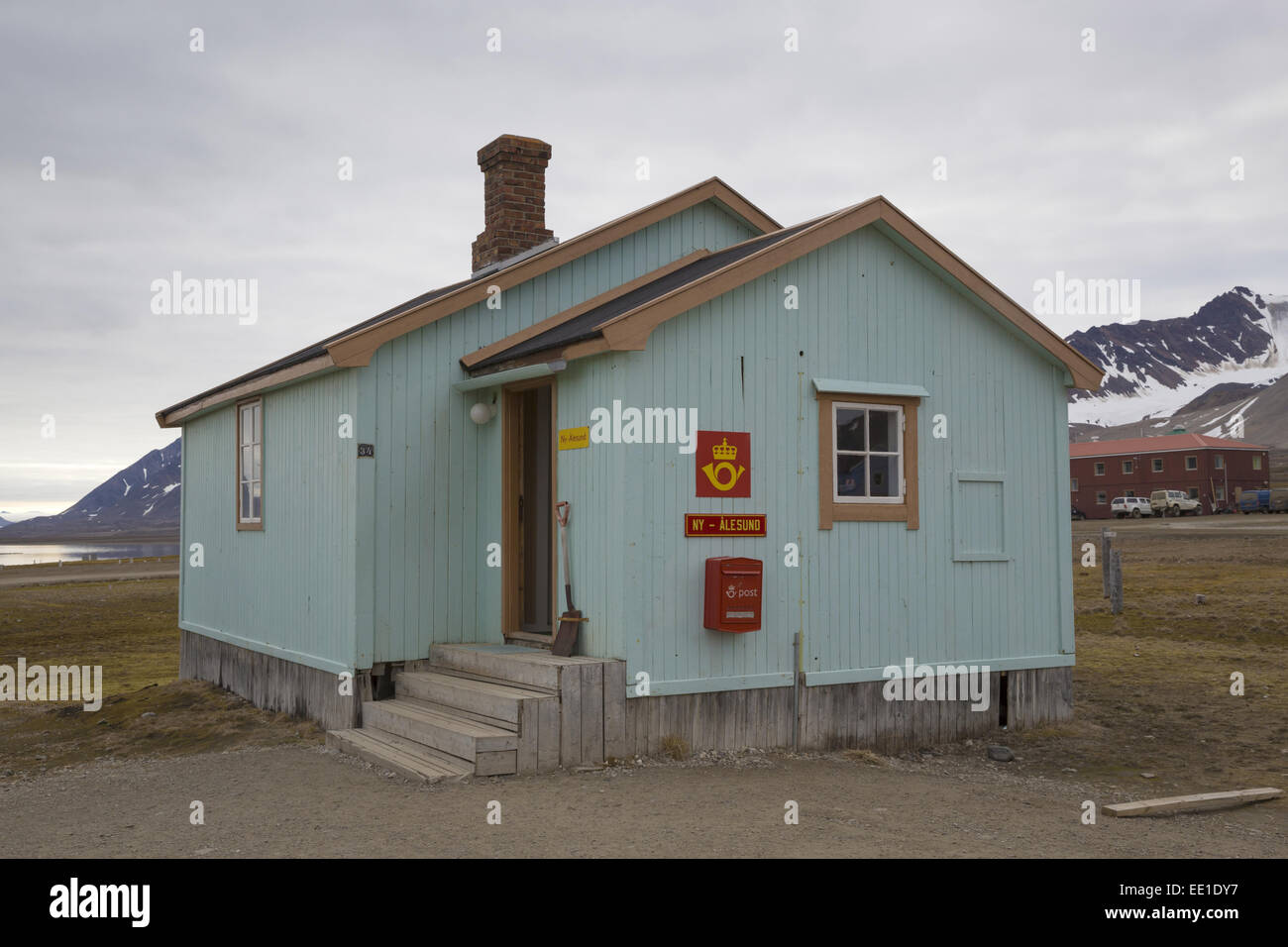 Most northern post office in world, Ny-Alesund, Oscar II Land ...