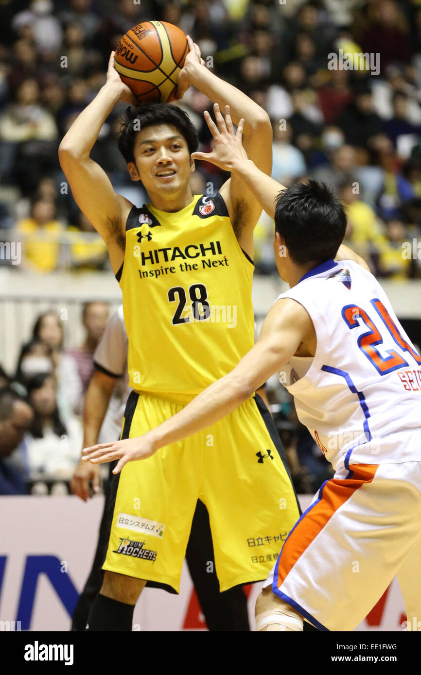 st Yoyogi Gymnasium, Tokyo, Japan. 12th Jan, 2015. Taiji Sakai (Hitachi ...