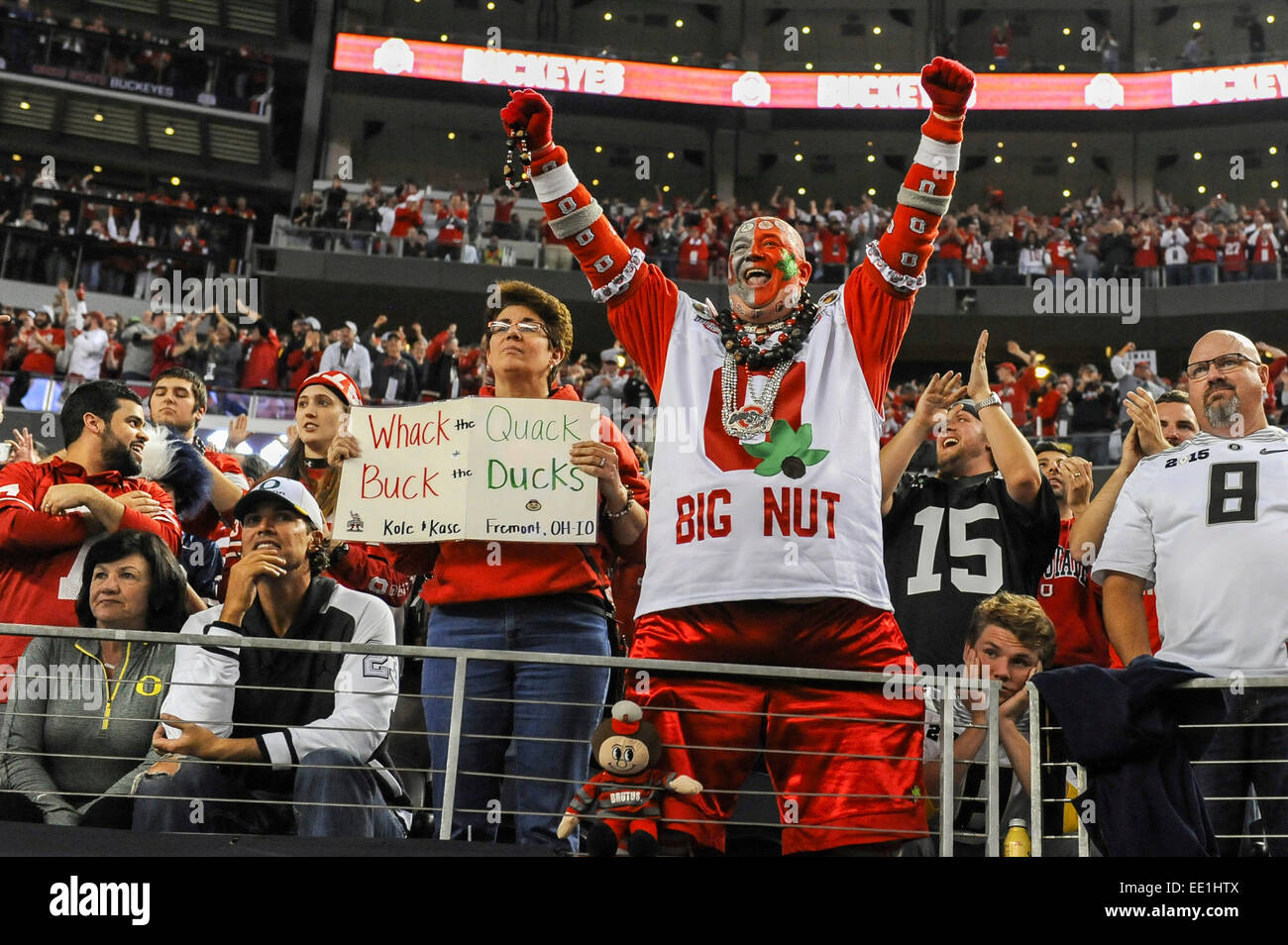 Ohio state fan big nut hi-res stock photography and images - Alamy
