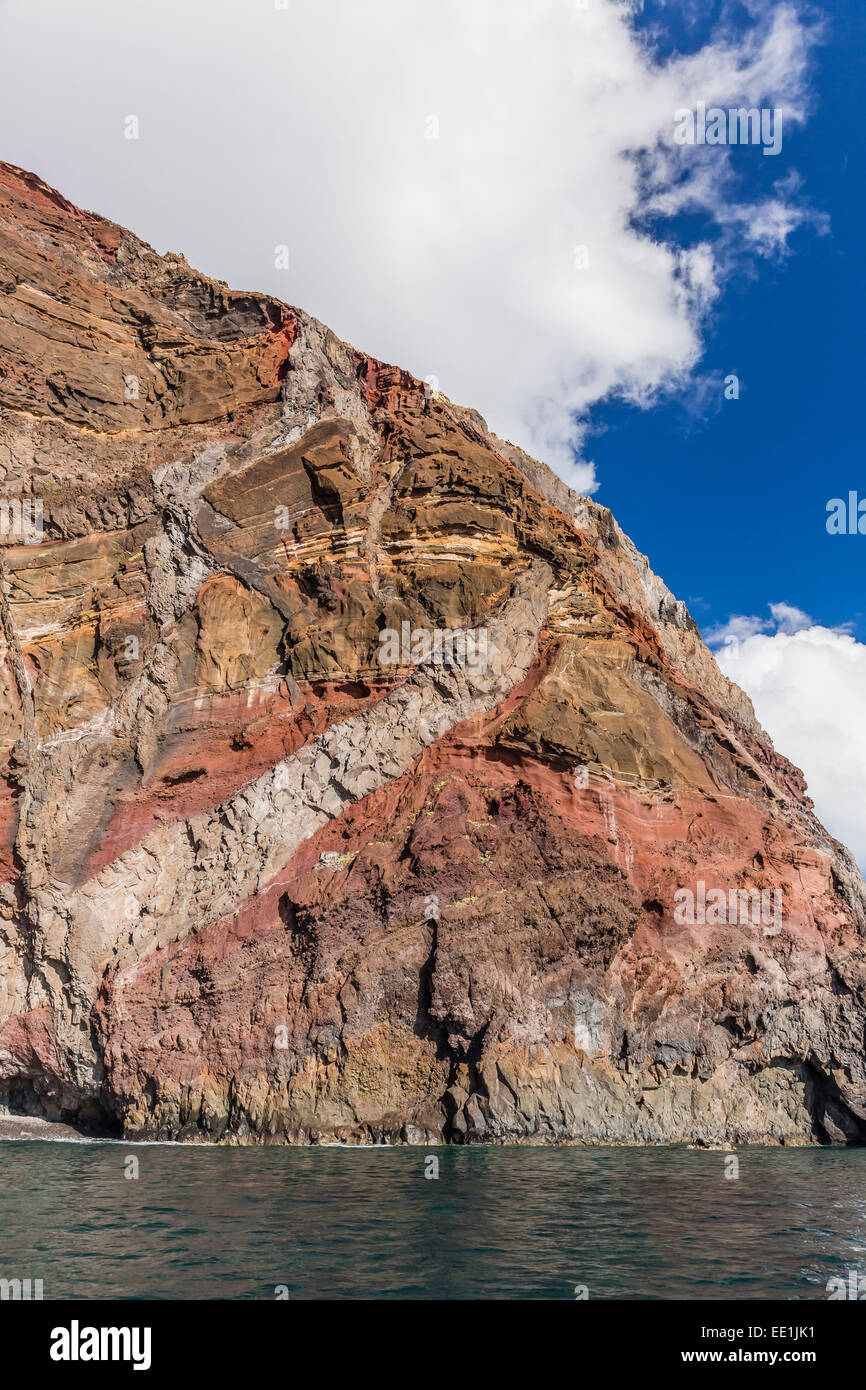 A view of the island of Deserta Grande, in the Ilhas Desertas, near the ...