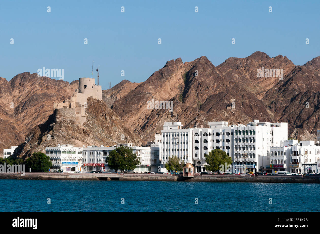 Mutrah fort muscat oman hi-res stock photography and images - Alamy