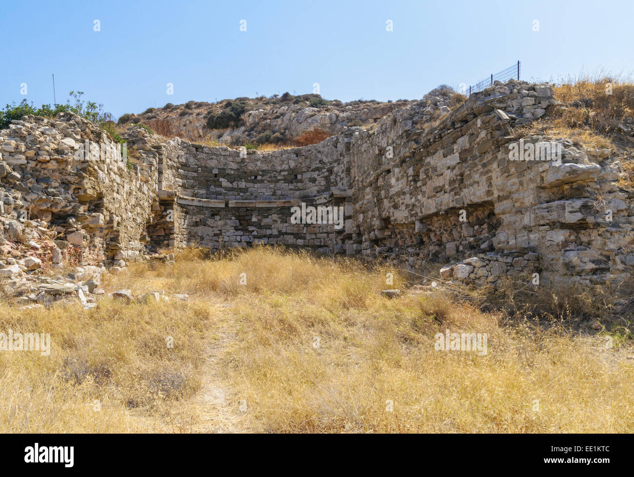 Absidal ruins at Krios, Paros, Cyclades, Greece Stock Photo - Alamy