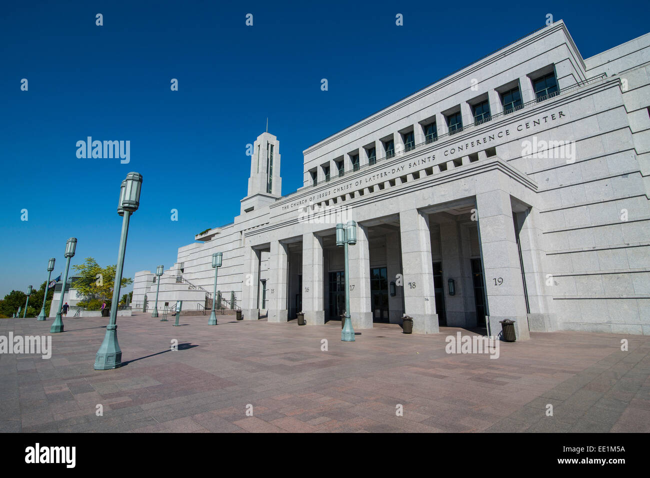 Mormon Conference Center on Temple Square, Salt Lake City, Utah, United ...