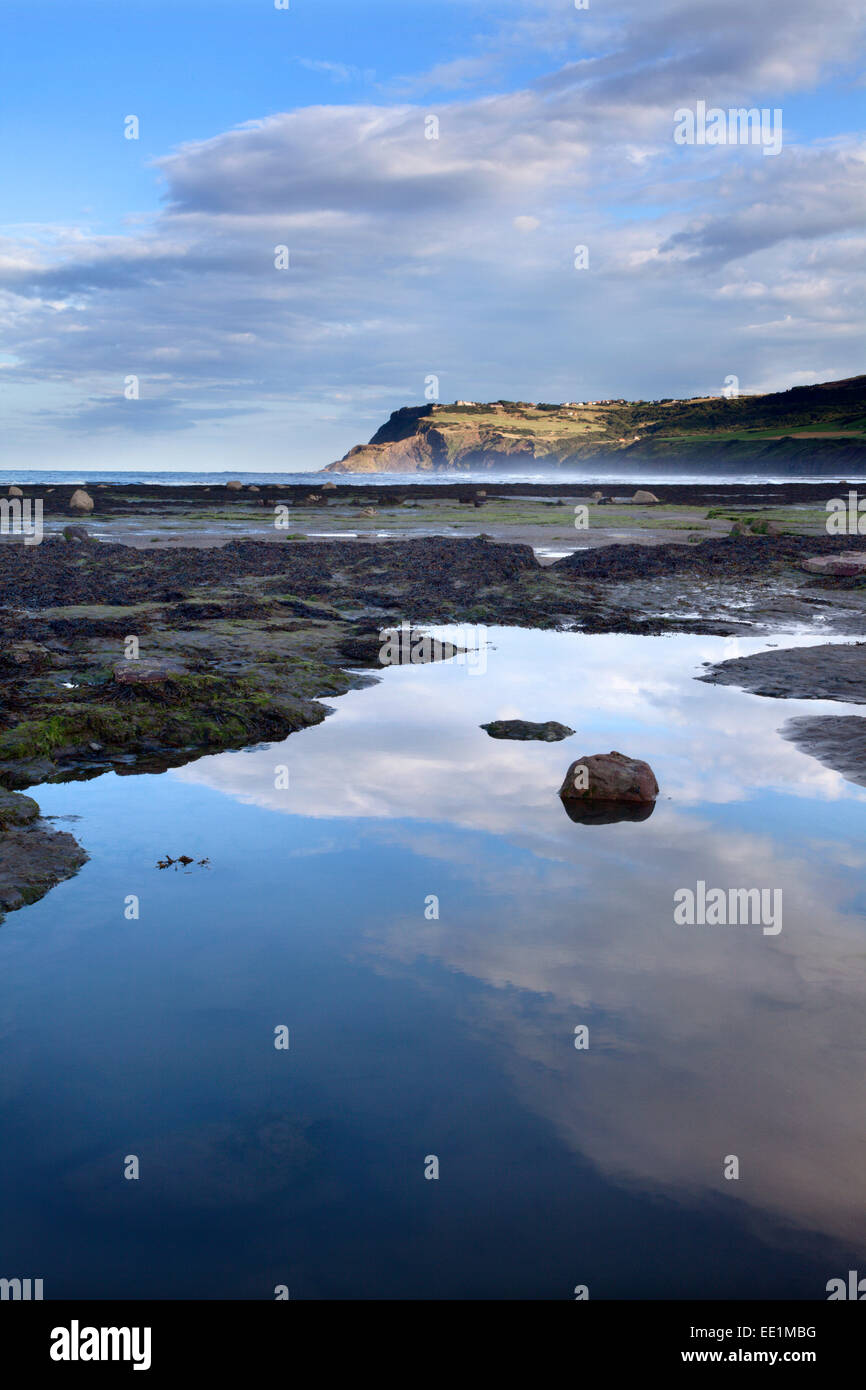 Ravenscar from Robin Hoods Bay, Yorkshire, England, United Kingdom ...
