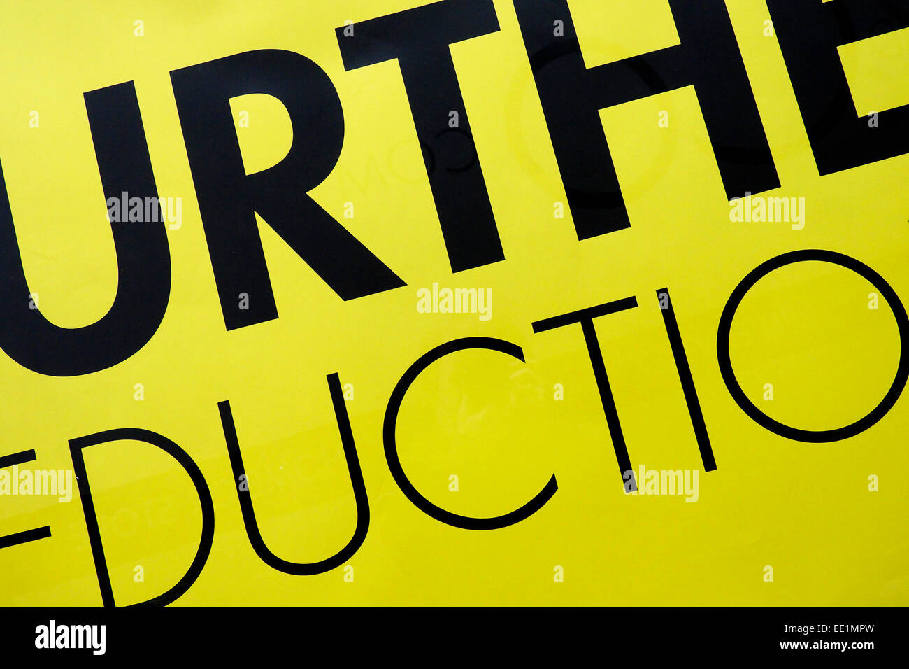 A Further Reductions sign in a shop window Stock Photo - Alamy