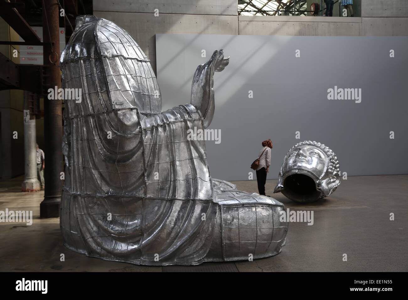 Sydney, Australia. 13 January 2015. Sydney Buddha consists of two parts ...