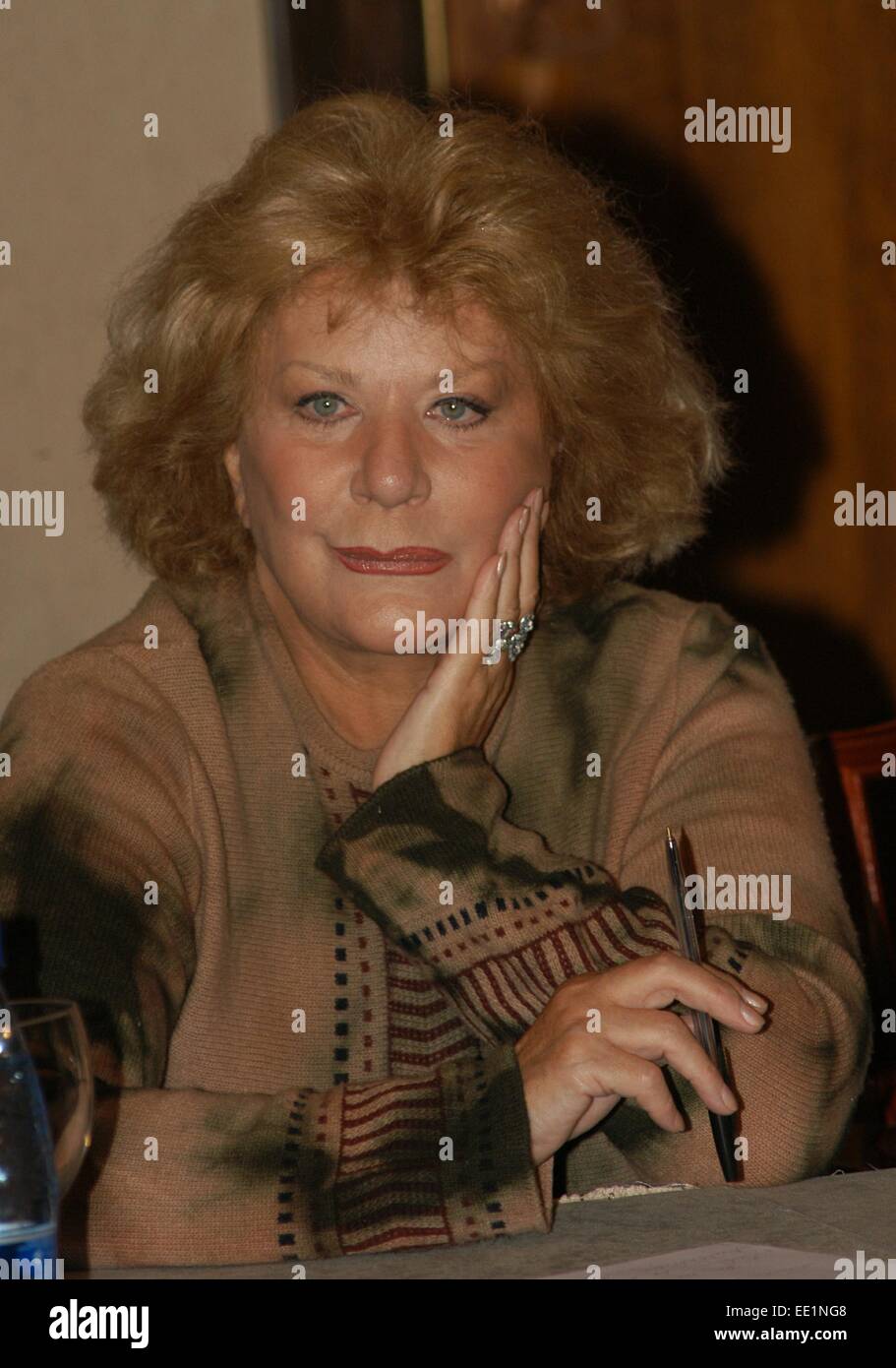 Opera singer Elena Obraztsova Stock Photo - Alamy