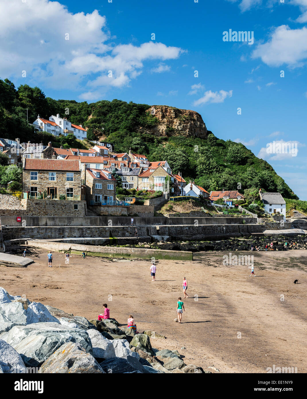 Runswick Bay, Yorkshire High Resolution Stock Photography and Images ...