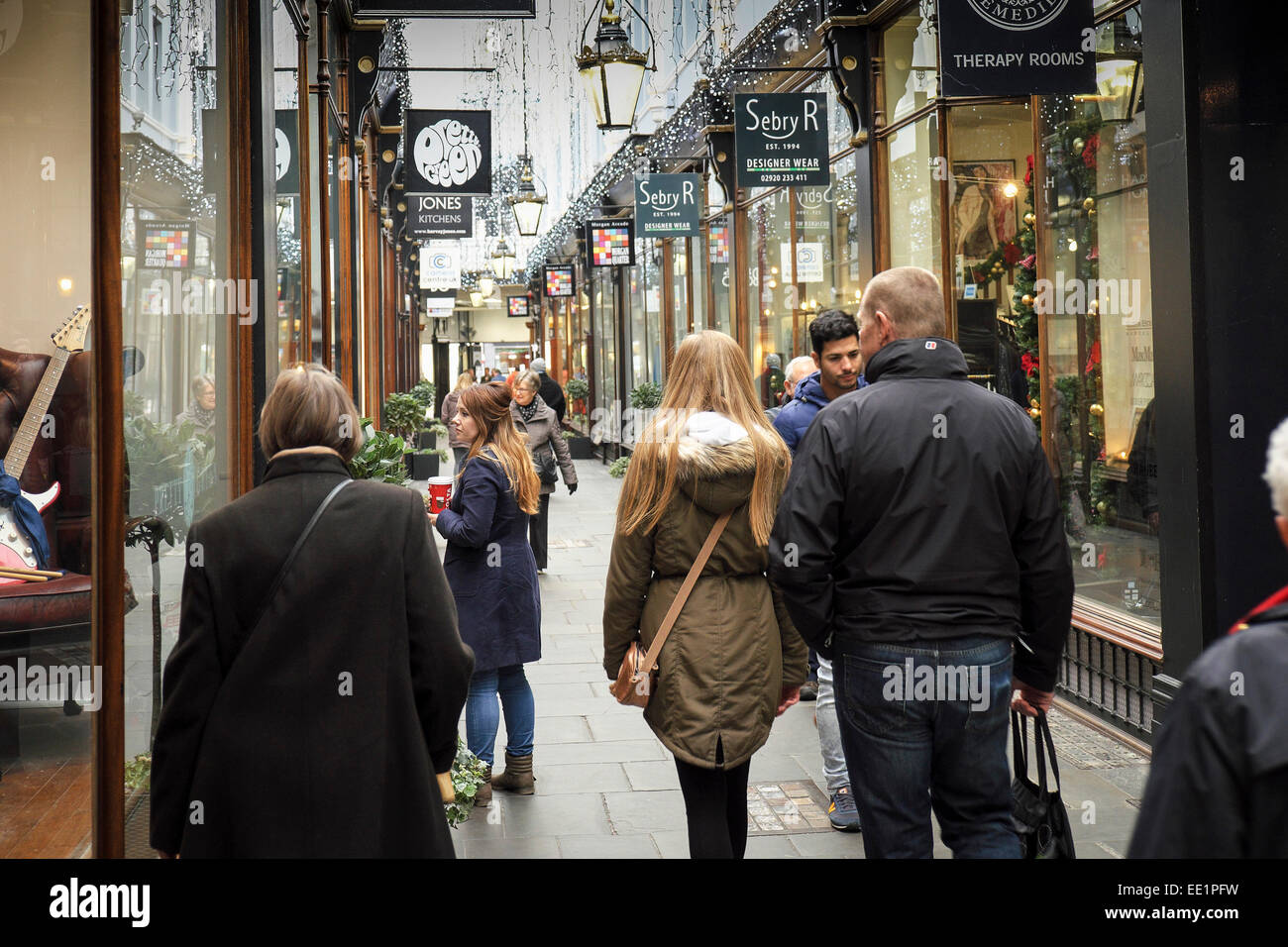 Morgan arcade wales hi-res stock photography and images - Alamy