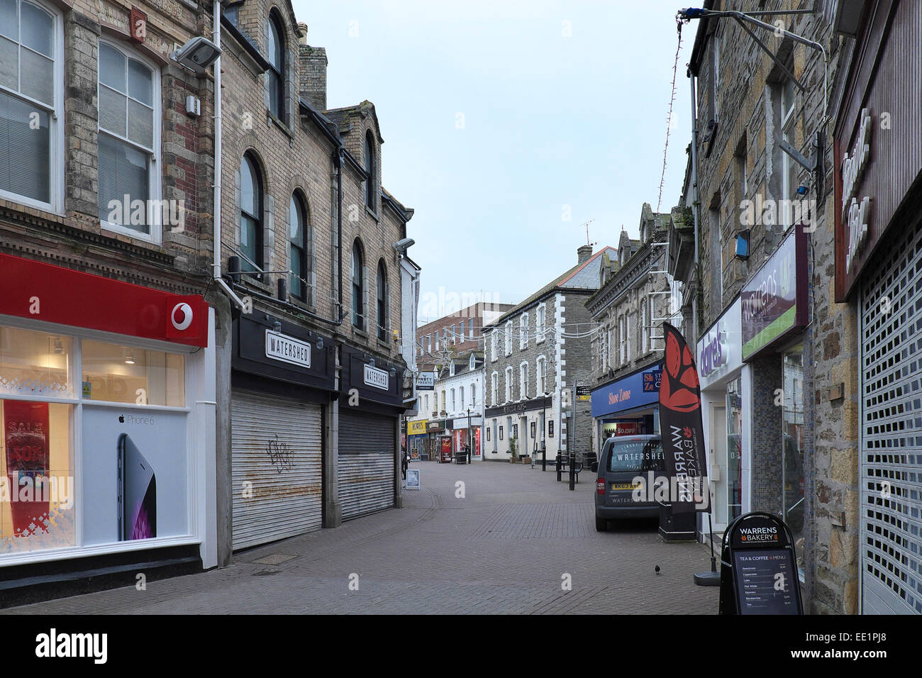 Newquay street hi-res stock photography and images - Alamy