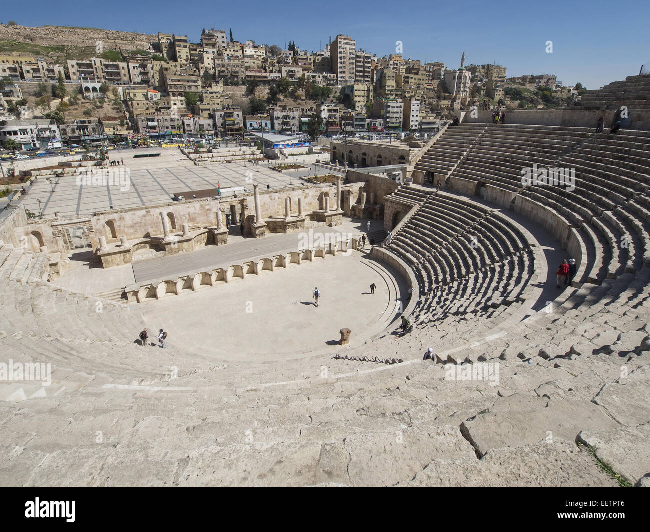 Roman Amphitheatre Amman, Jordan Stock Photo - Alamy