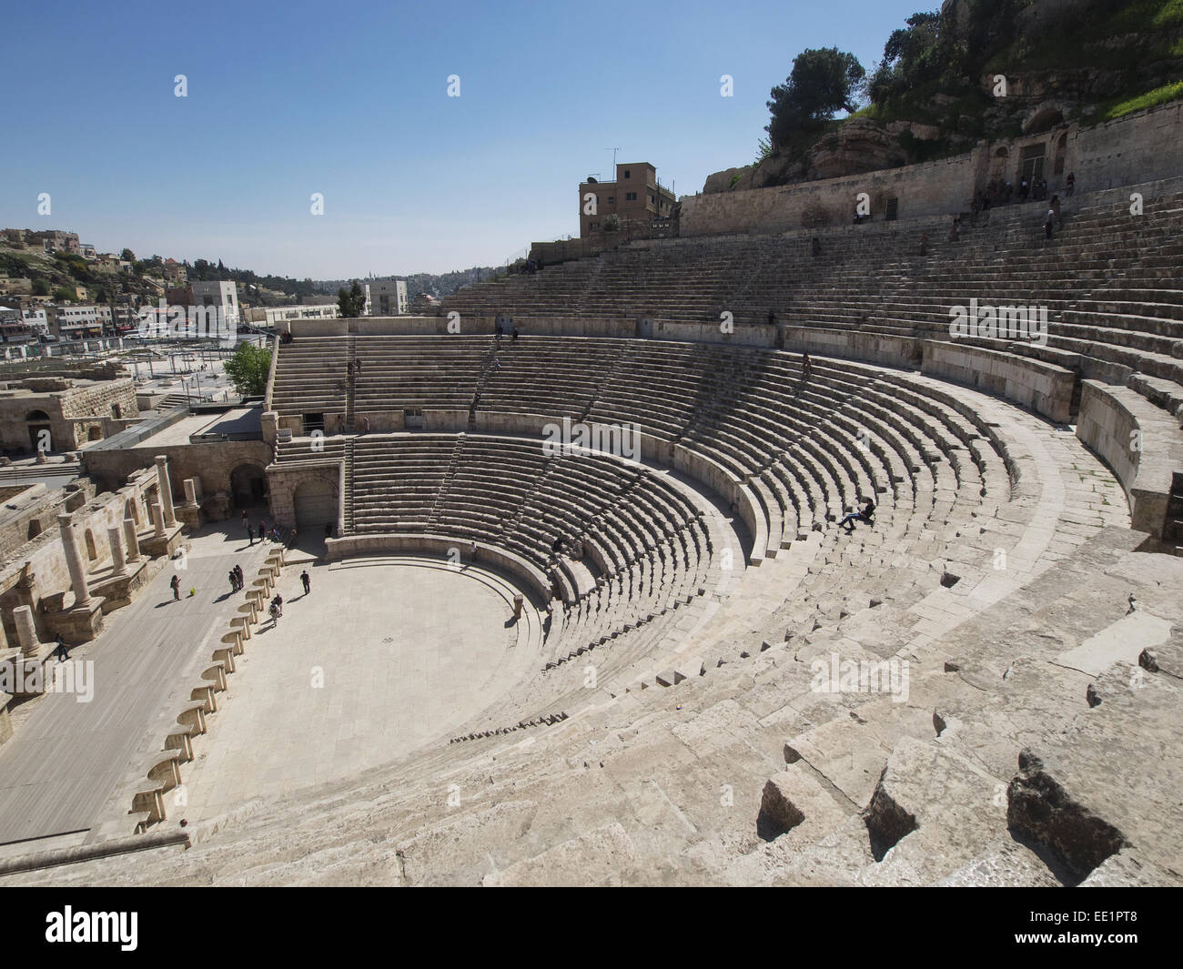 Roman Amphitheatre Amman, Jordan Stock Photo - Alamy